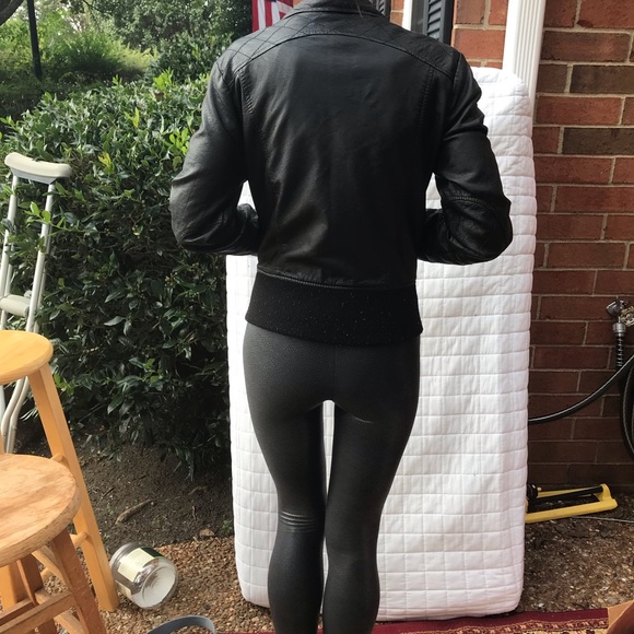 Miss Posh | Jackets & Coats | Miss Posh Faux Leather Jacket | Poshmark